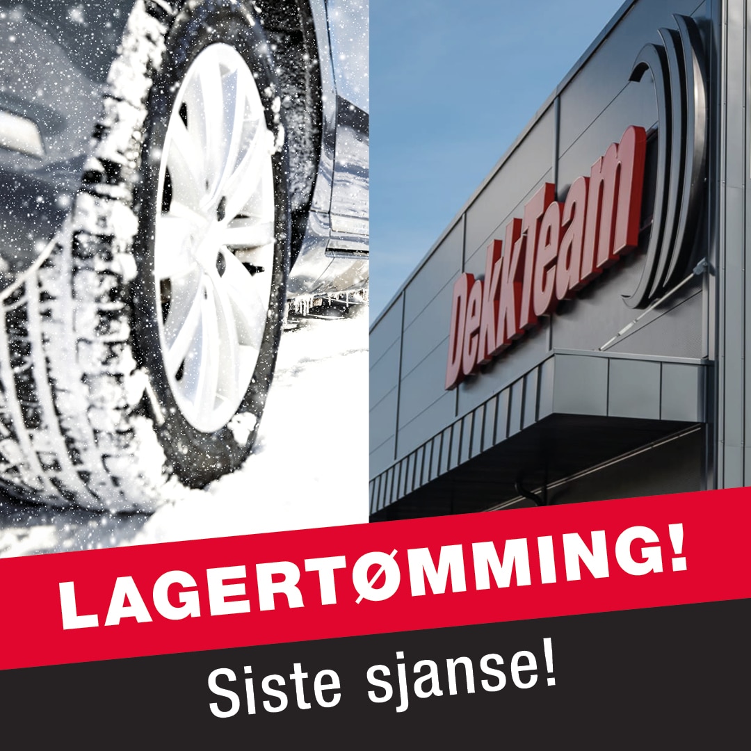 Lagertømming av vinterdekk | DekkTeam